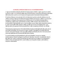 CODICE WADA- DEFINIZIONE - Docsity