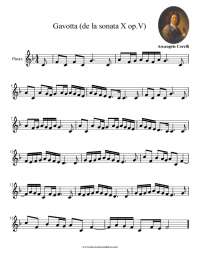 Gavotta para flauta dulce - Docsity