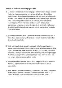 Analisi poesia L'Assiuolo - Docsity