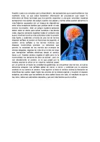 Cerebro al limite - Resumen - Docsity