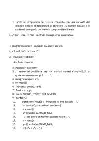 ESERCIZI INFORMATICA - Docsity