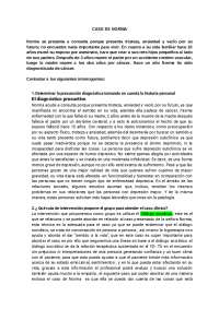 Ejemplo de caso clinico - Docsity