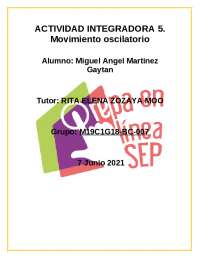 Modulo 19 actividad 5 - Docsity