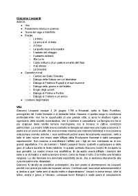 Leopardi - Tutto quello che devi sapere - Docsity