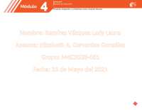 Proyecto integrador modulo 4 - Docsity