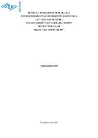 Computacion aplicada - Docsity