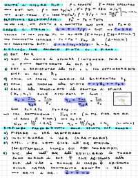 Formulario meccanica dei fluidi - Docsity