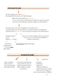 Preromanticismo e Romanticismo - Docsity