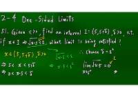 One-sided limit Fundamental Theorem of Calculus - Docsity