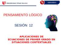 SESIÓN 12 de pensamiento logico - Docsity