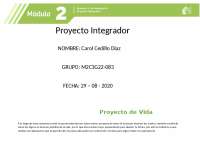 Proyecto integrador modulo 02 - Docsity