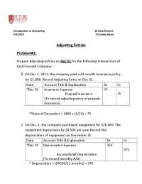 ACCOUNTING 101 - Docsity