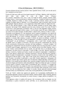 Il paese del melodramma Bruno Barilli - Docsity