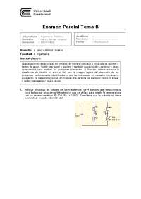Examen de ingenieria electrica B - Docsity