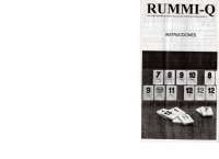 Instrucciones Rummi - Docsity