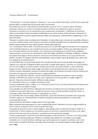 Descrizione di una delle commedie più grandi di Menandro "Il misantropo ...