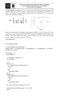 PARCIAL 1 -PROGRAMACION DE COMPUTADORES - Docsity