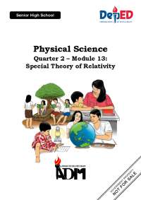 THEORY OF RELATIVITY | Cheat Sheet Earth science - Docsity