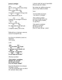 LETRAS DE CANCIONES RELIGIOSAS - Docsity