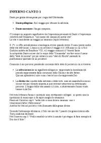INFERNO CANTO 1 DANTE - Docsity