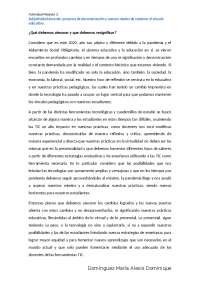 Resignificar que debemos resignificar - Docsity