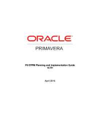 Oracle primevera and p5 - Docsity