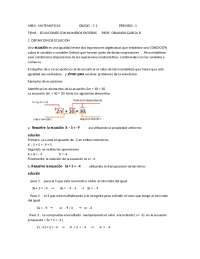 Matematicas de septimo grado - Docsity