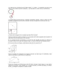 Calcular las dimensiones de un rectángulo - Docsity
