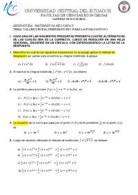 Integrales resueltas - Docsity