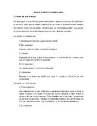 Procedimiento Formulario - Docsity