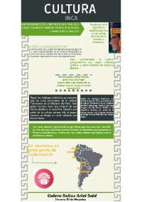 Cultura Inca (Infografia) - Docsity