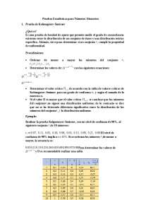 Pruebas Estadísticas para Números Aleatorios.docx - Docsity