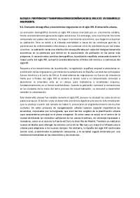 BLOQUE 8: Pervivencias y transformaciones económicas en el siglo XXI. Un desarrollo insuficiente ...