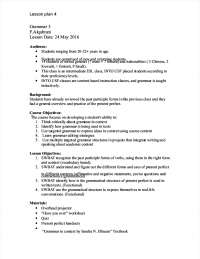 LESSON PLAN- teaching12 | Assignments English - Docsity