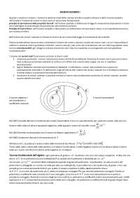 Schema sui vari insiemi numerici - Docsity