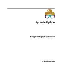 Aprende Python en una semana - Docsity