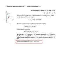 Ejercicios resueltos de optimización 2 bachillerato - Docsity