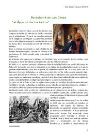Bartolomé de Las Casas - Docsity