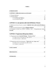 Tesi di laurea di Didattica generale e speciale (Scienze della ...