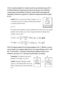 EJERCICIOS DE SUSTANCIA PURA-TERMODINAMICA | Ejercicios de Termodinámica | Docsity