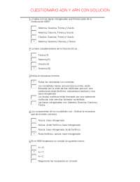 CUESTIONARIO CON RESPUESTAS ADN Y ARN | Ejercicios de Biología | Docsity
