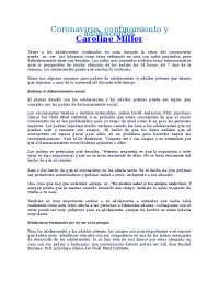 Coronavirus lectura - 10/10 - Docsity