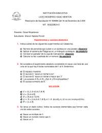 EXPERIMENTOS ALEATORIOS - Docsity