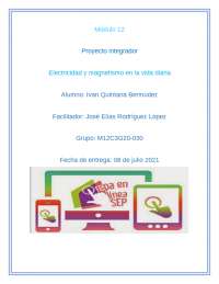 Modulo 12 proyecto integrador - Docsity