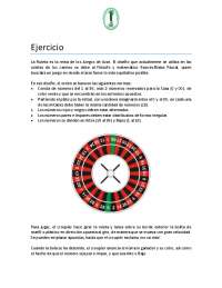 Ejercicio ruleta rusa | Ejercicios de Programación Java | Docsity