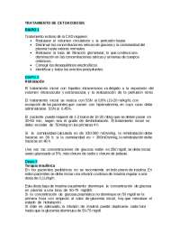 TRATAMIENTO CETOACIDOS DIABETICA - Docsity