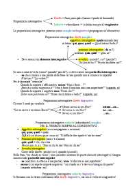 Schema subordinate interrogative latino | Schemi e mappe concettuali di Latino | Docsity