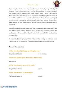 Reading Comprehension for begginners - Docsity