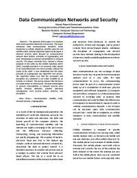 Data communication and security - Docsity
