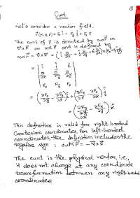 Vector calculus for engineers - Docsity